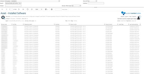Sccm Installed Software Report System Center Dudes