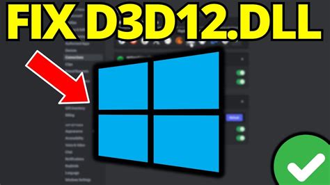 fix d3d12 dll missing from your computer full guide youtube