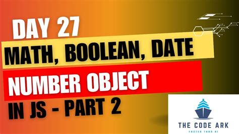 Full Stack Web Development Day27 Javascript Math Number Date