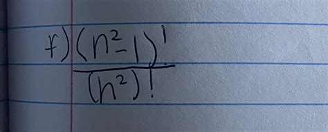 Solved Simplify The Factorial Course Hero