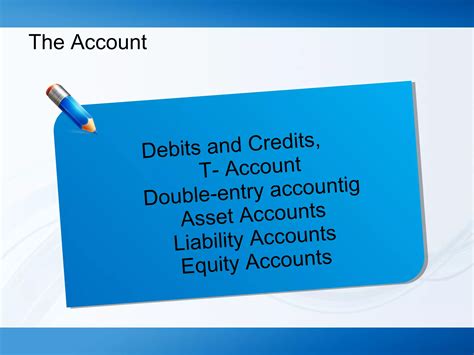 1 Debits And Credits Ppt