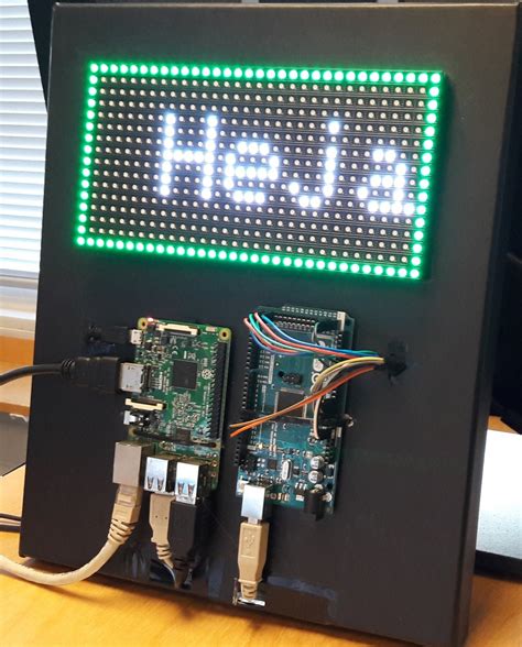 LED Matrix Project Victor Sand