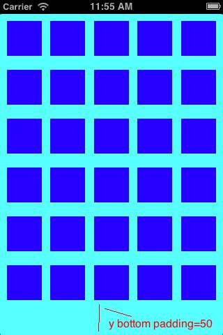 Ios UICollectionView Separation On Top Bottom Between Cells Stack Overflow