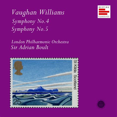 Vaughan Williams Symphonies Nos 4 And 5 Beeping Classics