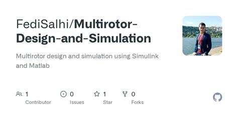 Github Fedisalhi Multirotor Design And Simulation Multirotor Design And Simulation Using