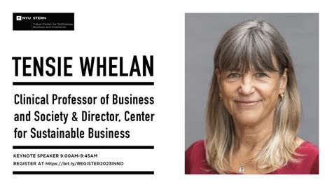 Sustainablebusiness Tensie Whelan