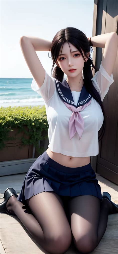 배경 화면 3D Animation 3d girl 성인 일체 포함 ai art AI generated AIGC