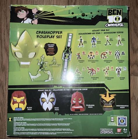 Buy Ben 10 Omniverse Crashhopper Roleplay Set New Rare Online At