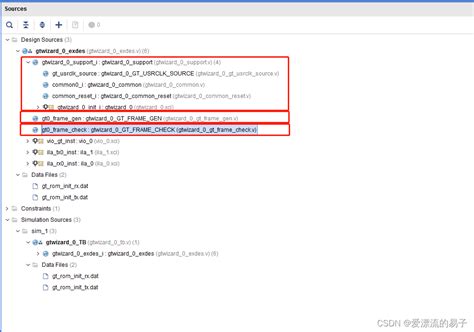 Xilinx关于gtx的ip核serdes仿真和使用gtx Cdr Csdn博客