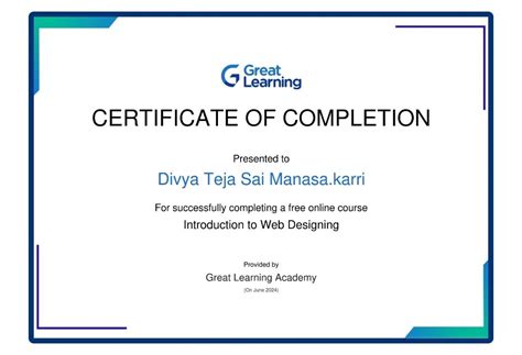 Divya Karri On Linkedin Greatlearningacademy Greatlearning Glacertificate