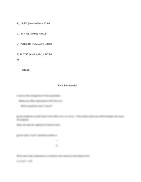 Solution Quantitive Reasoning Notes Studypool