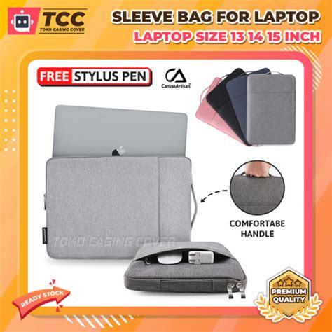 Jual Tas Laptop Asus Sarung Case Sleeve Pouch Vivobook Zenbook Tuf Hitam Inch