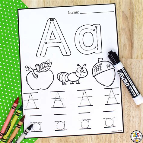 Letter A Worksheets For Preschool Super Teacher Worksheets