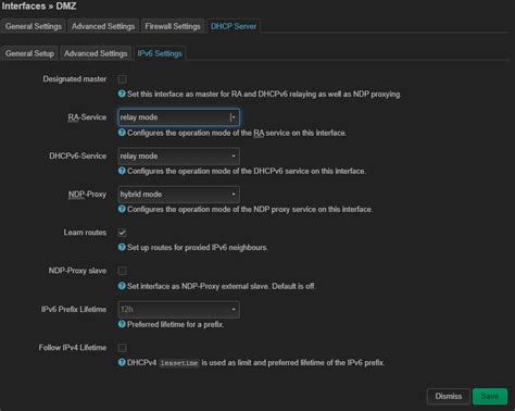 [help] Get Ipv6 On My Dmz Installing And Using Openwrt Openwrt Forum