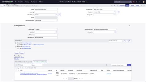 ServiceNow Connector Cisco Networking App Marketplace