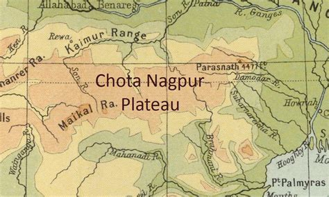 Meseta Chota Nagpur Wikipedia La Enciclopedia Libre