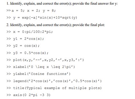 Solved Description Part 1 Ten Short Programs To Debug And