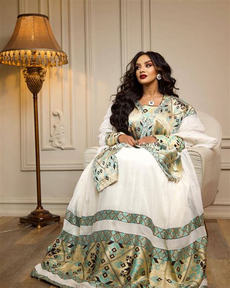 Zurya East Afro Dress Habesha Dress Eritrean Dress Habesha Kemis