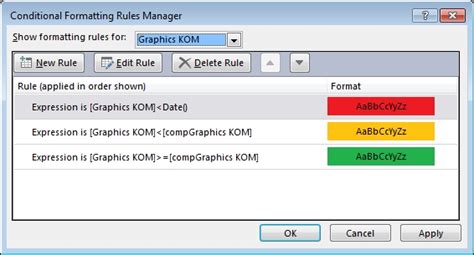 Solved Conditional Formatting Only Works When Control Has Focus