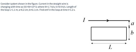 Solved Consider System Shown In The Figure Current In The
