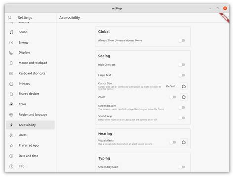 Missing Page Accessibility · Issue 35 · Ubuntu Flutter Community