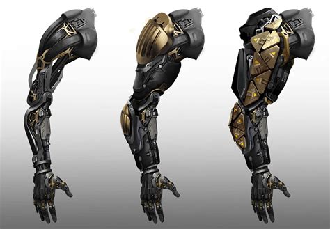 Shadow Operative Arm Concept Art From Deus Ex Mankind Divided Art