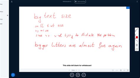 Whiteboard Touchscreenpen Precision · Issue 9267 · Bigbluebutton