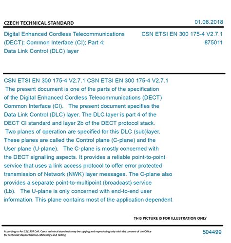 CSN ETSI EN 300 175 4 V2 7 1 Digital Enhanced Cordless Telecommunications DECT Common
