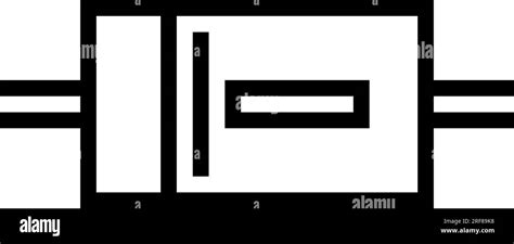 Diode Electrical Engineer Line Icon Vector Illustration Stock Vector
