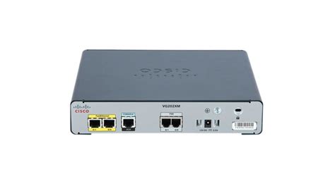 Vg202xm Cisco Voip Gateway 2x Rj45 2x Rj11 Usb Distrelec