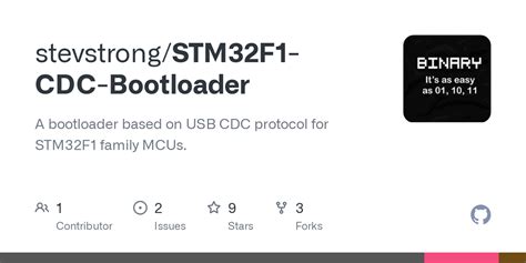 GitHub Stevstrong STM F CDC Bootloader A Bootloader Based On USB CDC Protocol For STM F