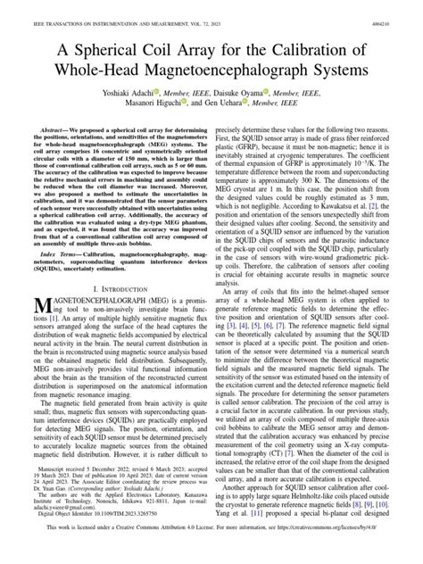 A Spherical Coil Array For The Calibration Of Whole Head