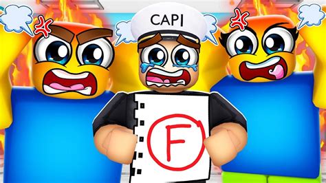 I FAILED MY MATH TEST IN ROBLOX YouTube