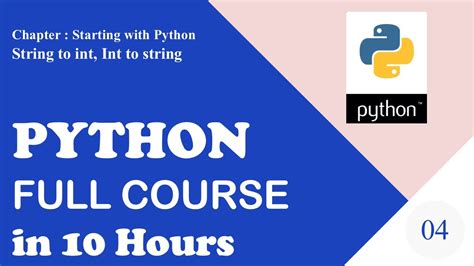 Python For Beginners Lesson Python Free Course Python Tutorial Str Int Float