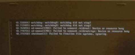 Possible Kernelgrubsystemd Shutdown Error Message Page 3 Newbie