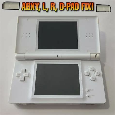 Repair Service For Ds Lite Broken Buttons Abxy Dpad L R Retro Revolution