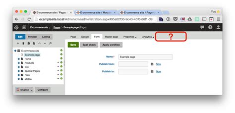 Conditional Tabs In Kenticos Content Admin Ui
