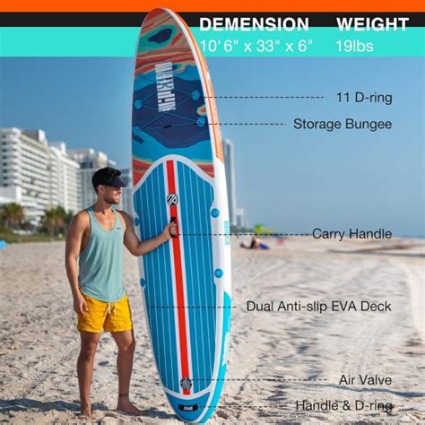 Niphean Summer Breeze Inflatable Stand Up Paddle Board Review Sup