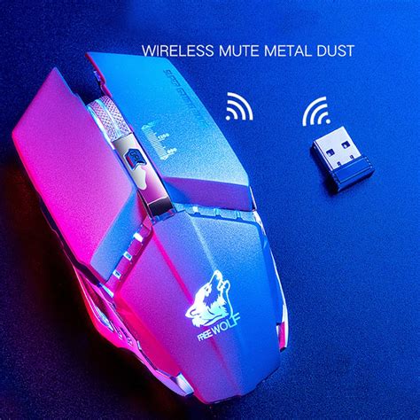 2 4g 1600dpi Wireless Optical Mouse Ergonomic Mech Vicedeal