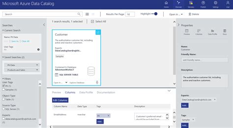 Tips For Using Azure Data Catalog — Sql Chick