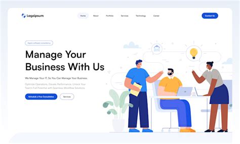 create a responsive landing page or website ui ux design in figma by