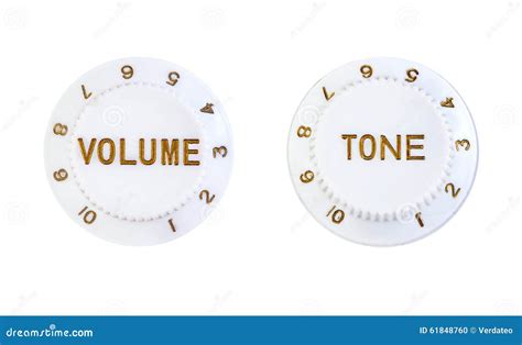 Tone And Volume Control Buttons Stock Photo Image Of Tone Mixer 61848760