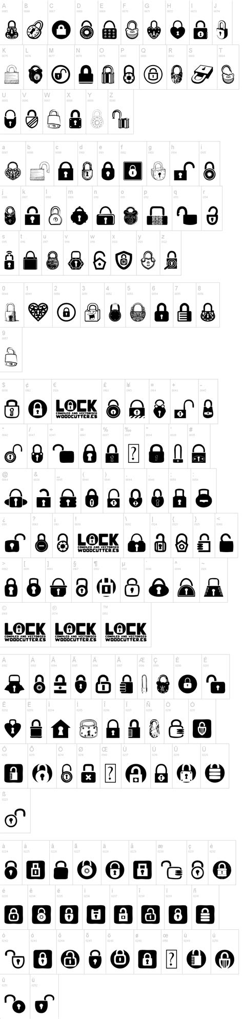 Lock Font Dafont Com