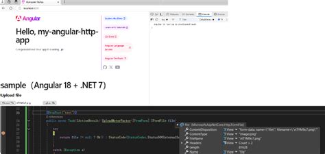 Javascript Angularjs Api Post File To The Net Core App Endpoint File