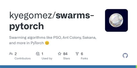 Github Kyegomezswarms Pytorch Swarming Algorithms Like Pso Ant Colony Sakana And More In