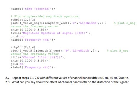 Solved In This Part You Are Going To Send A Signal Which Chegg