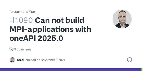 Can Not Build Mpi Applications With Oneapi 20250 · Issue 1090