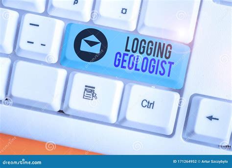 Conceptual Hand Writing Showing Logging Geologist Business Photo Showcasing Layout And
