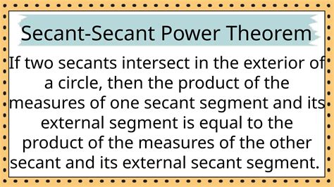 10 Power Theorempptx Mathematics Quarter 2 Pptx