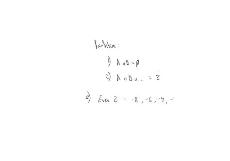 Solved Which Of These Collections Of Subsets Are Partitions Of The Set Of Integers A The Set